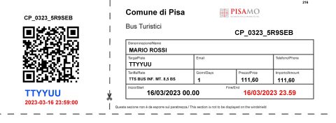 Information | Pisamo Bus Turistici